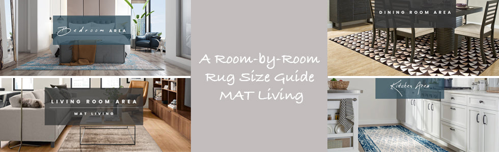 A Room-by-Room Rug Size Guide | Interior Designer Trends- Mat Living