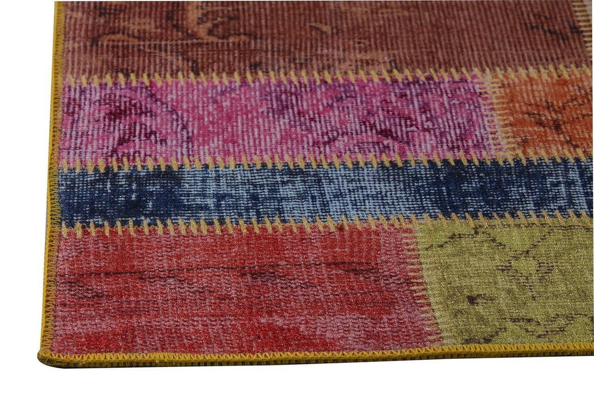 Vintage patchwork Style Atmosphere Multi Area Rug - Matliving USA
