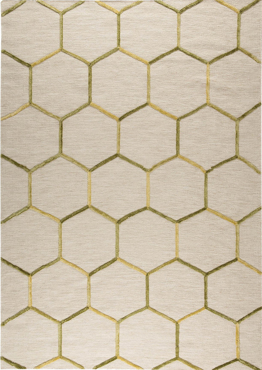 Buy Brown and Green Gold Area Rug Online | MATLiving USA