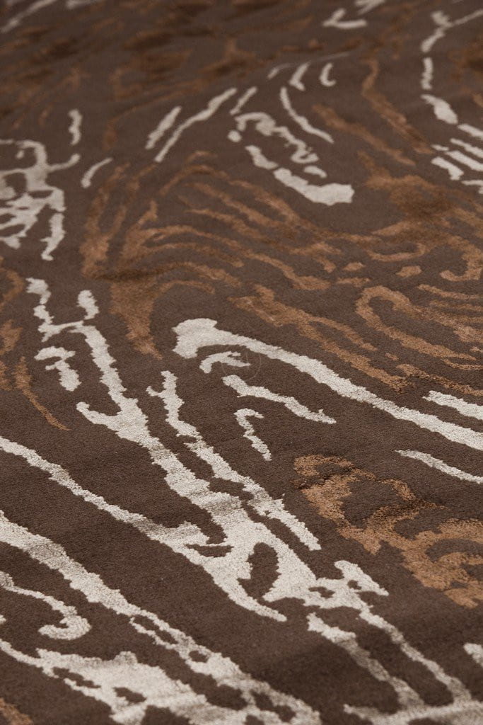 Big Ben Swirl Area Rug Brown, USA – MAT Living
