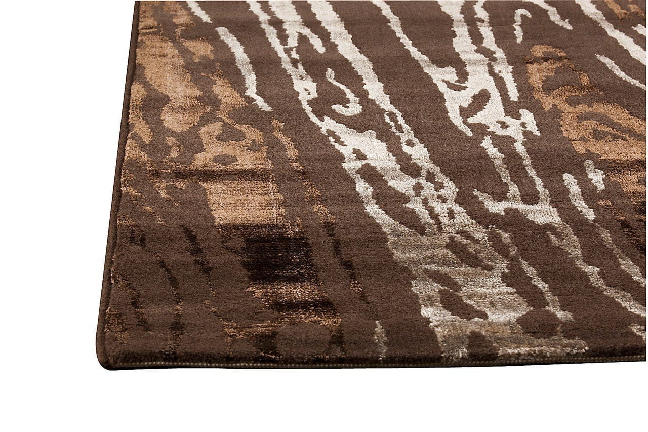 Big Ben Swirl Area Rug Brown, USA – MAT Living
