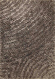 Hand-Tufted Ring Shag Roca Tweed Grey Area Rug Carpet Sale